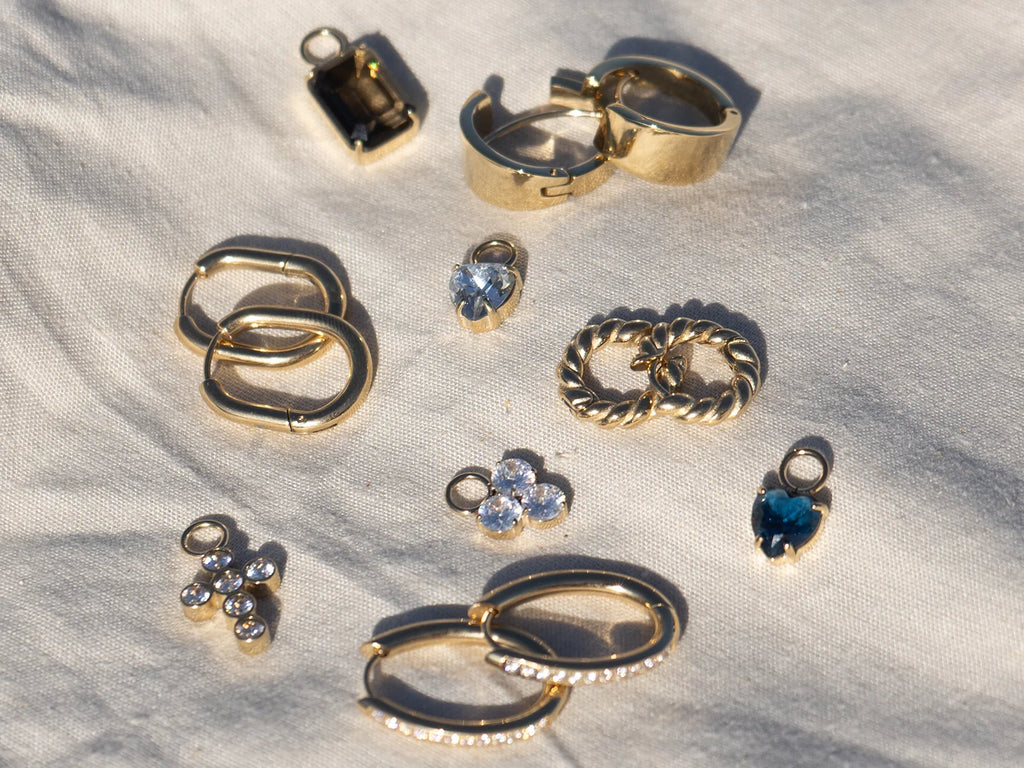 Hoop Earrings for Charms – QUDO